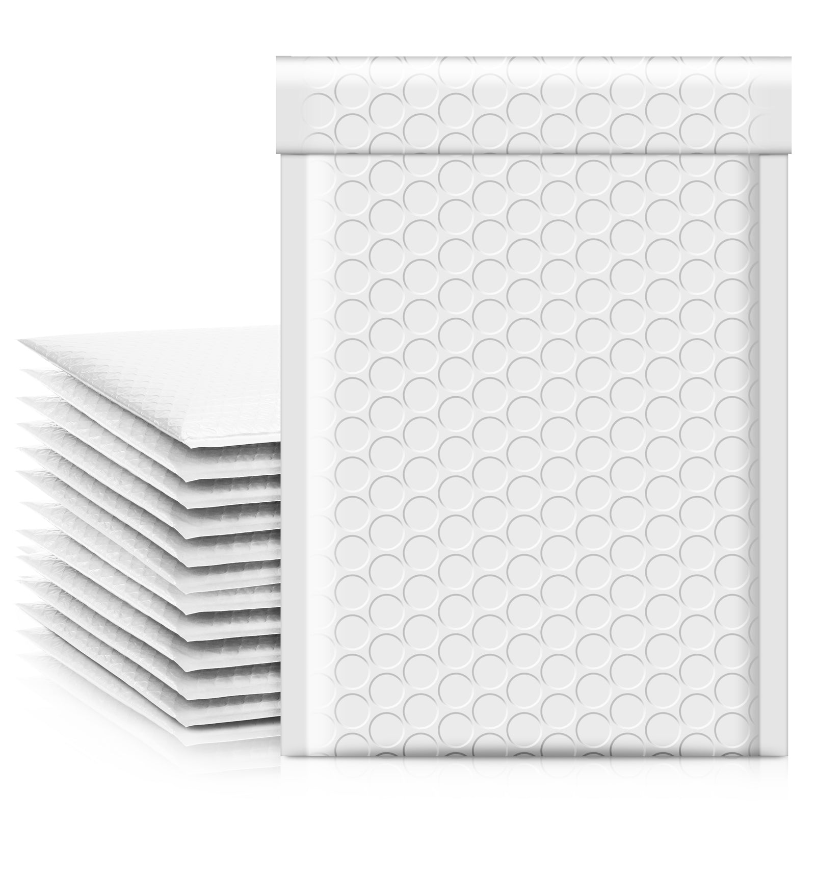 5x7 Bubble Mailer Bulk Black & White - JiaroPack